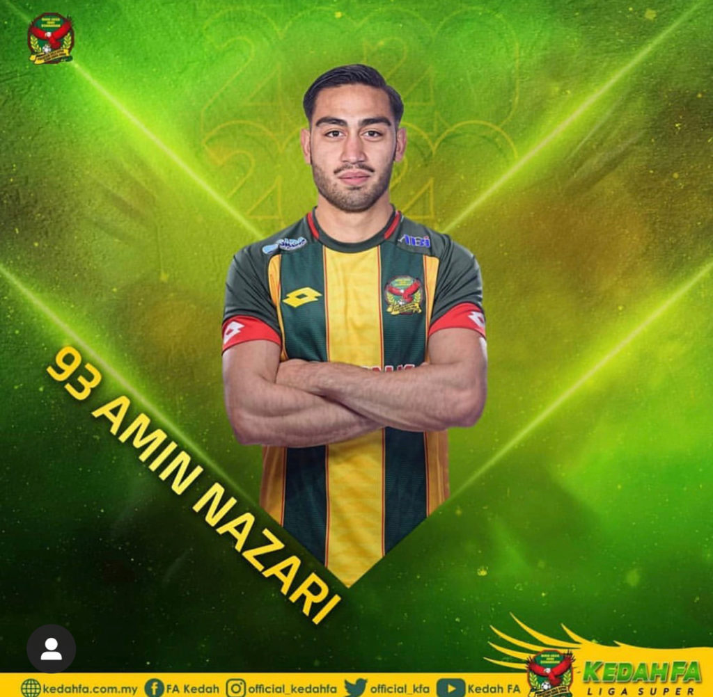 Philippine National player Amin Nazari signed for Kedah FA in Malaysia ...